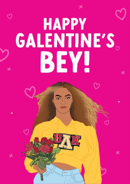Fun Valentine's Day Card - Galentine's Day - Beyonce | thortful