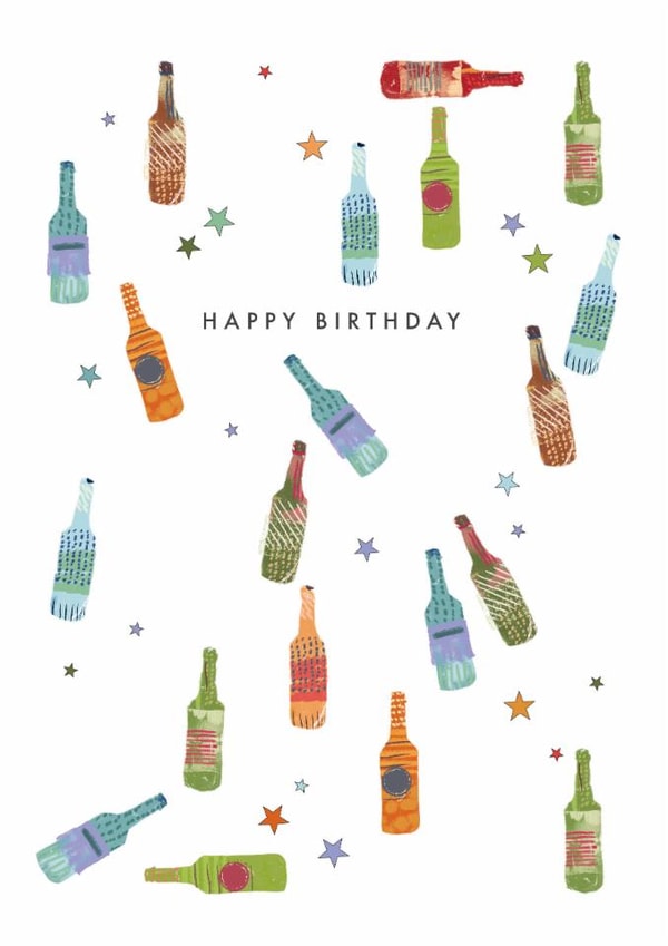 Classic Birthday Card - Birthday Beers - For Him | thortful