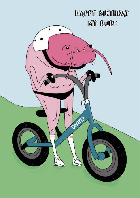 Funny Birthday Card - For Him - Shrimp | thortful