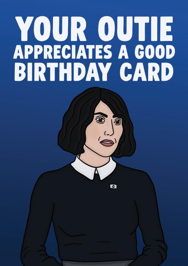 Funny Birthday Card - Severance - Your Outie Appreciates A Good ...