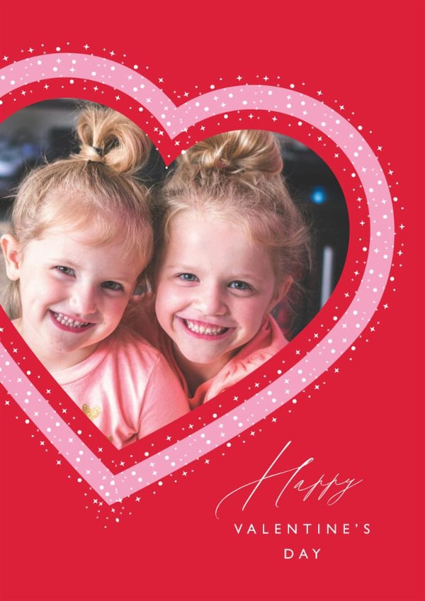 Classic Valentine’s Day Card – Heart Frame | thortful