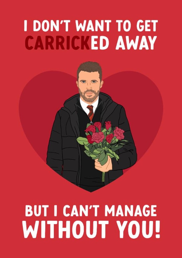 Funny Valentine's Day/Anniversary Card - Carricked Away - Michael ...
